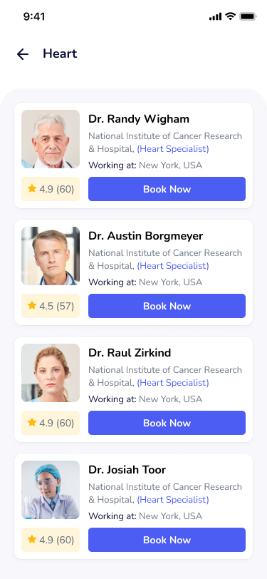 Maan Doctor- Online Doctor Appointment Booking Flutter App UI Kit by Acnoo